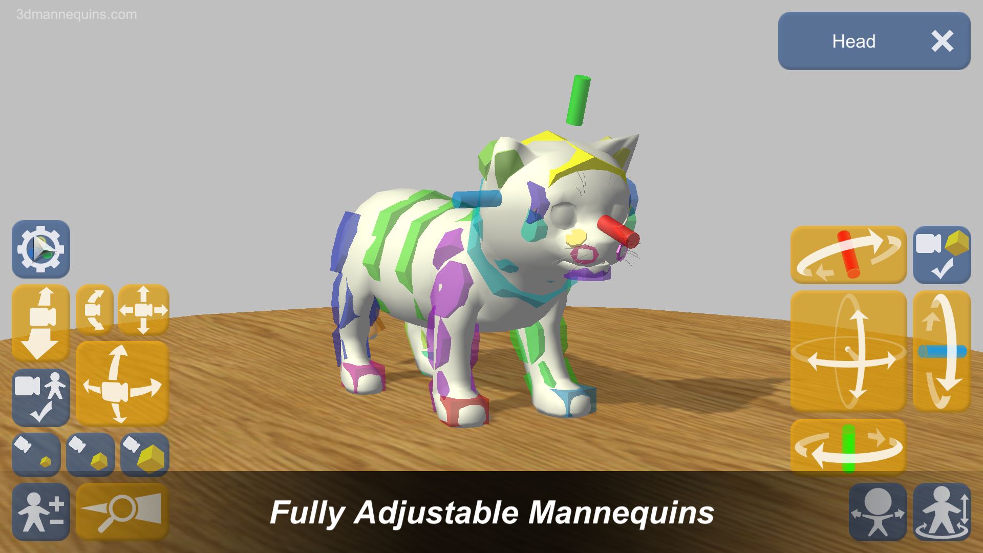 3D Mannequins – Pose and Draw People and 100+ Animals